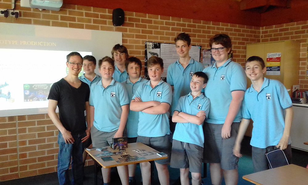 STEM Lunch with Michael Agnew