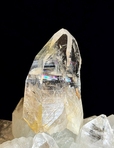 Golden Rainbow Colombian Lemurian Specimen | Starseed Astrology