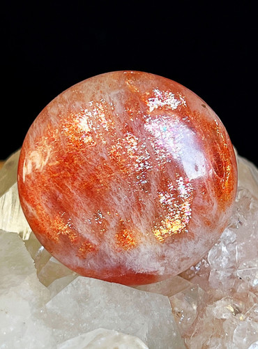 Polished Confetti Sunstone | Starseed Astrology