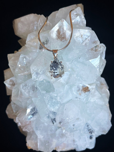 Herkimer Diamond Black Inclusion Fine | Starseed Astrology