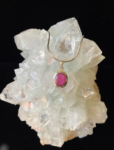 Ruby Pendant | Metaphysical Properties | Starseed Astrology