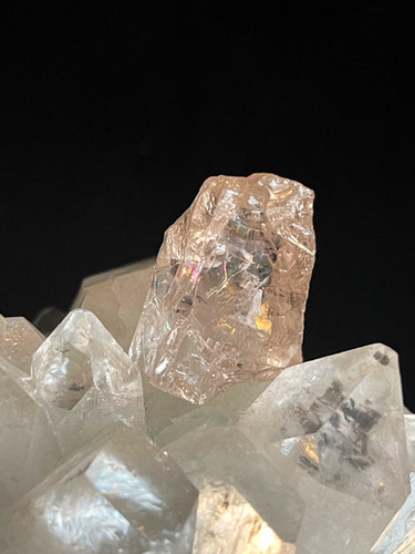 Super Clear Peach Morganite Crystal A+++ | Starseed Astrology