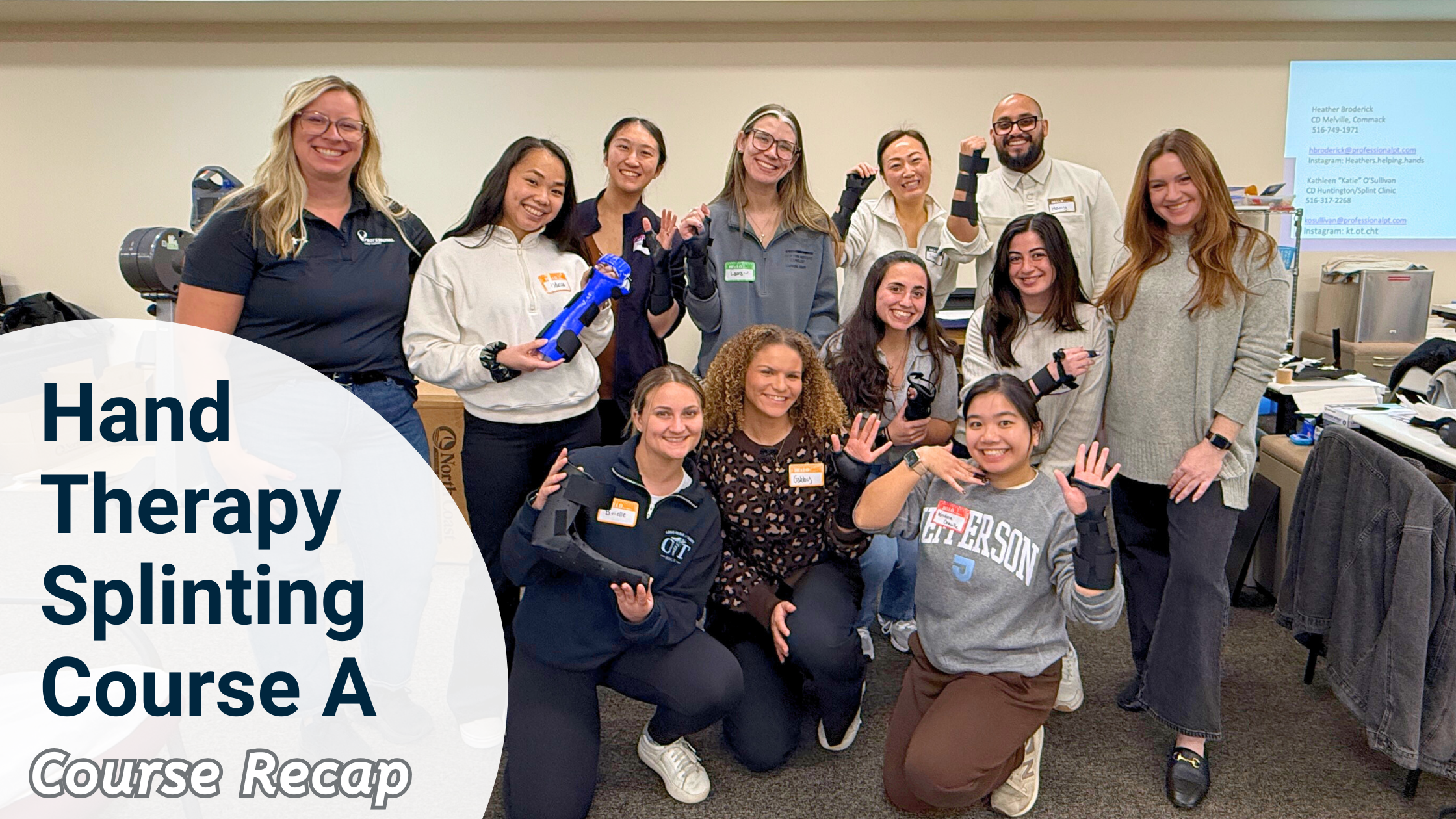 Event Recap: Hand Therapy Splinting Course - Mastering Splinting Skills
