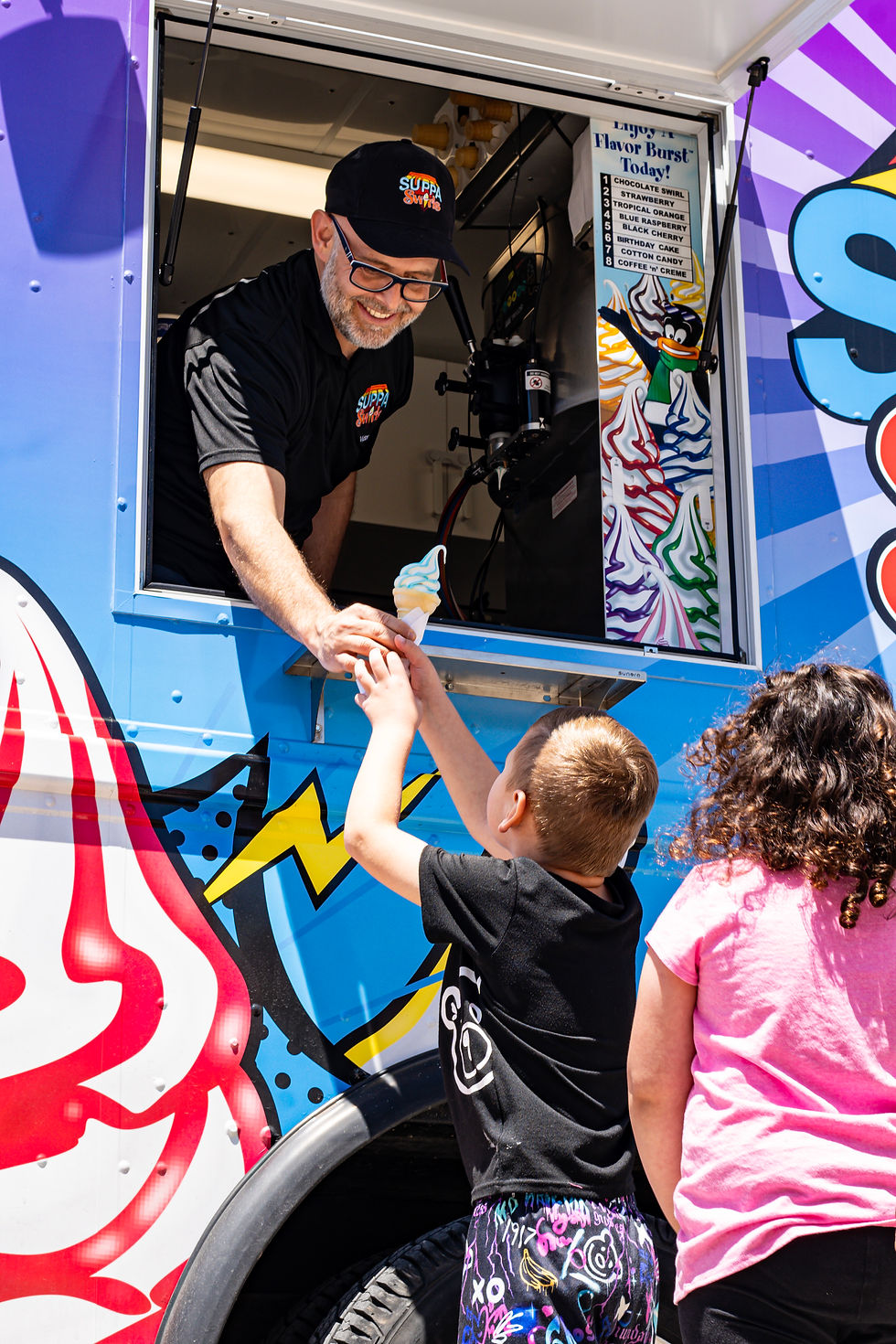 SUPPA SWIRLS | mobile ice cream truck