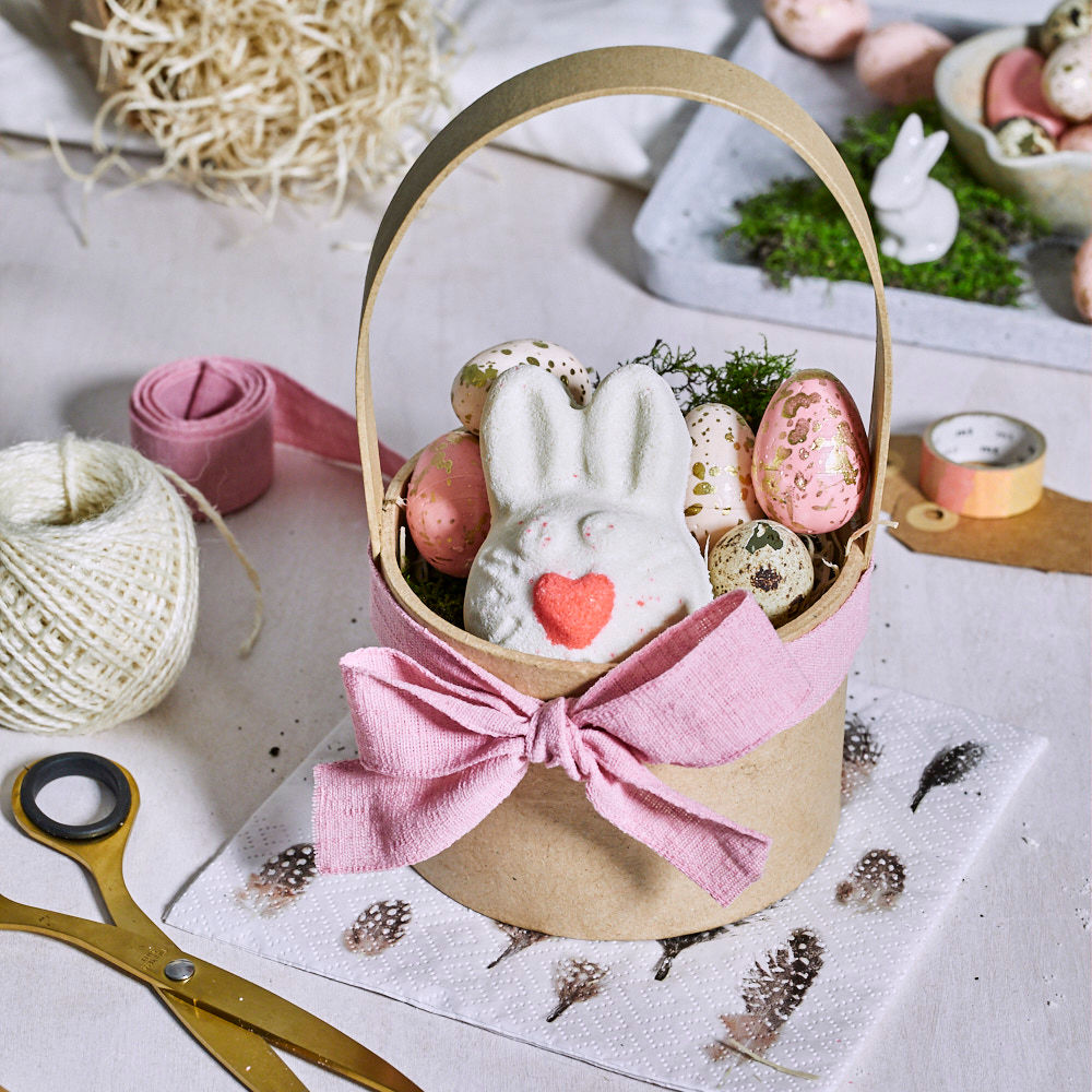 DIY-Osternest. Einfaches und individuelles Geschenk zu Ostern.