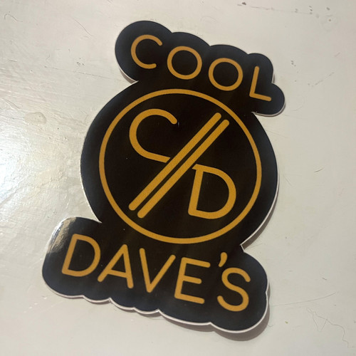 Cool Daves Logo Sticker | Cool Daves