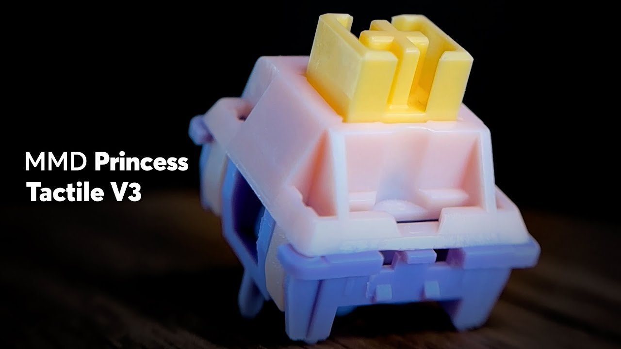 MMD Princess Tactile V3 Tactile Switch Sound Test, Review & Specs ...