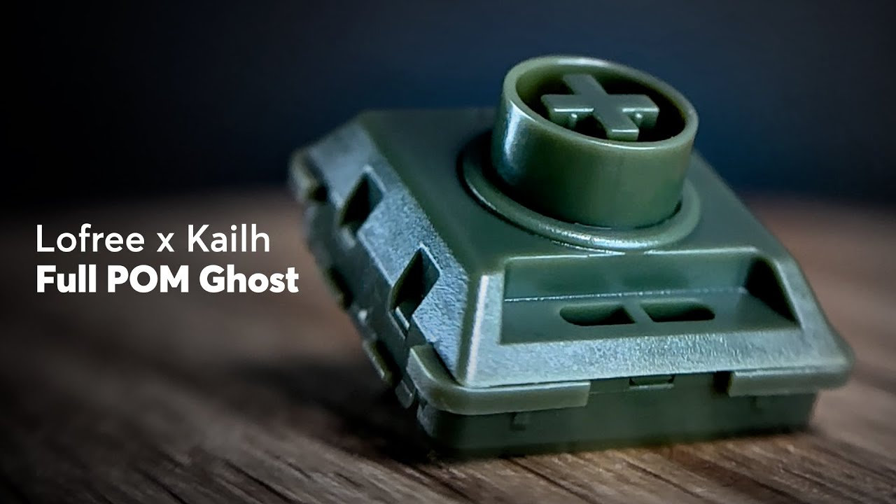 Lofree x Kailh Ghost Low-Profile Switch Sound Test, Review & Specs ...