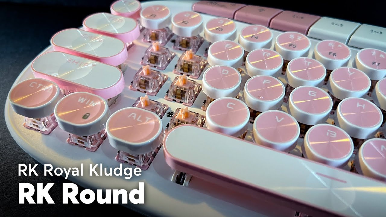 Royal Kludge RK Round Mechanical Keyboard Sound Test, Review & Specs ...