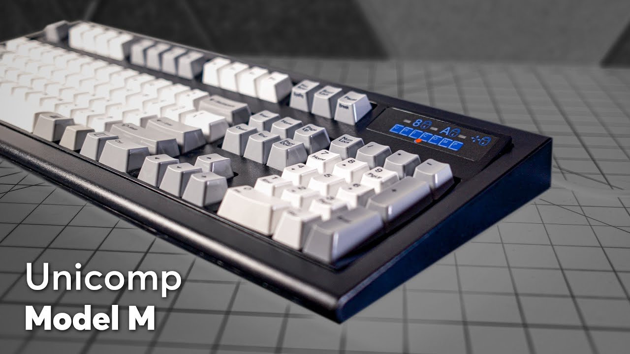 Unicomp Model M Mechanical Keyboard Sound Test, Review & Specs | Click ...