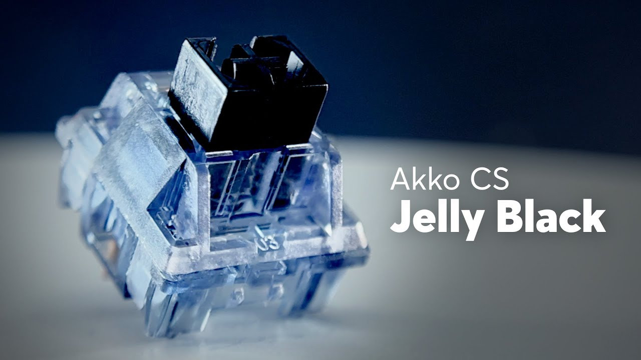 Akko CS Jelly Black Linear Switch Sound Test, Review & Specs | Click ...