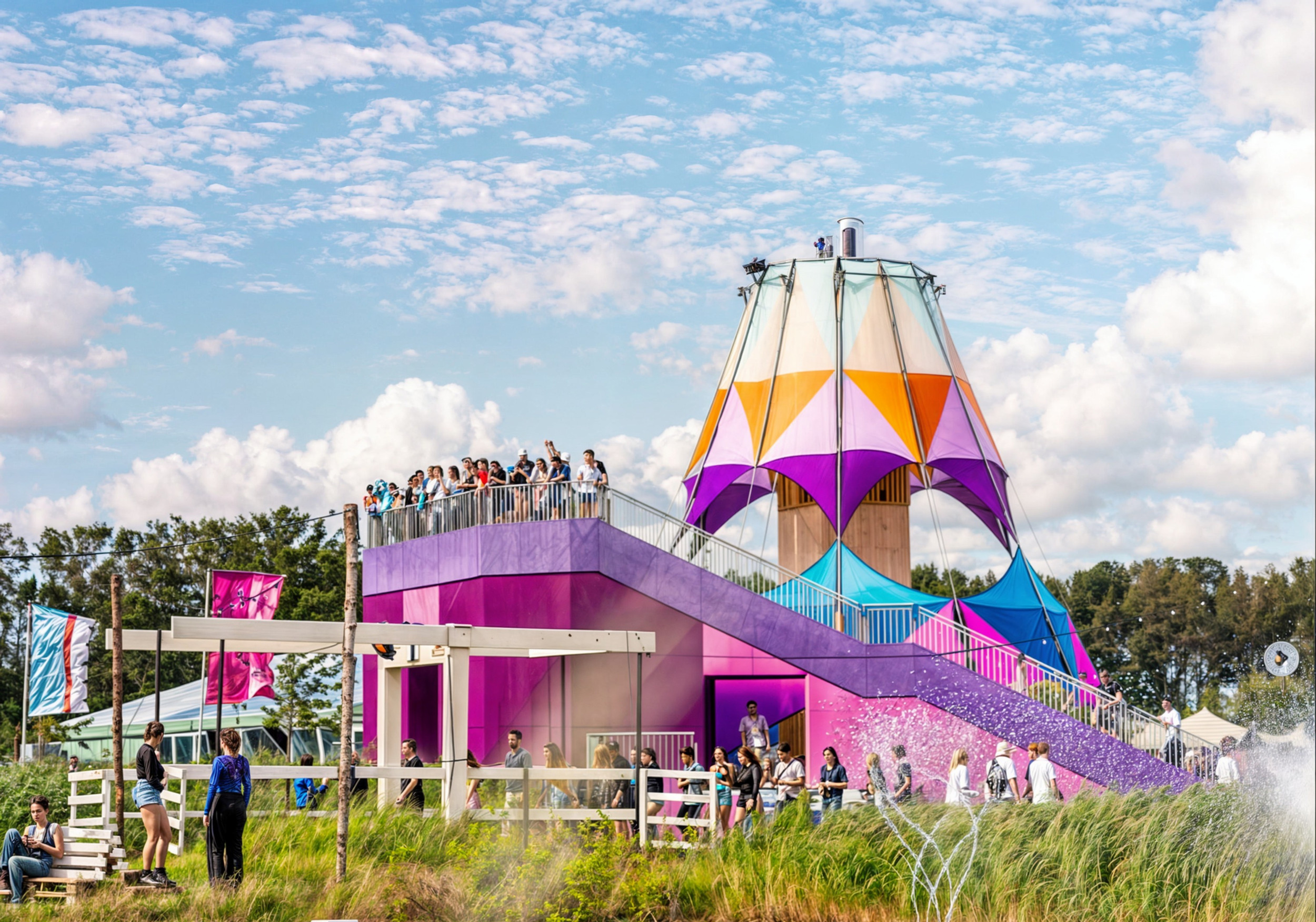 Scope Tower | Site Decor | Locus Pocus Deco