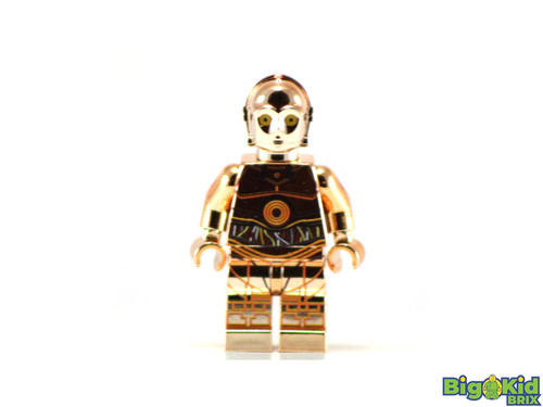 CHROME COPPER PRO-T DROID Custom Printed Lego Minifigure! | bigkidbrix