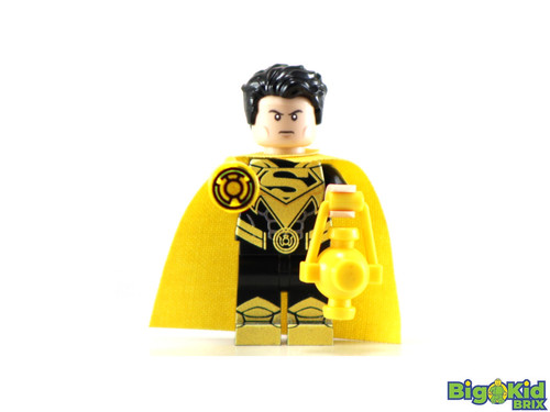 SUPERIOR MAN YELLOW TORCH Custom Printed on Lego Minifigure! | bigkidbrix