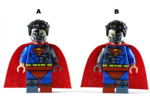 CYBORG SUPERIOR MAN Custom Printed Building Brick Figure! | bigkidbrix