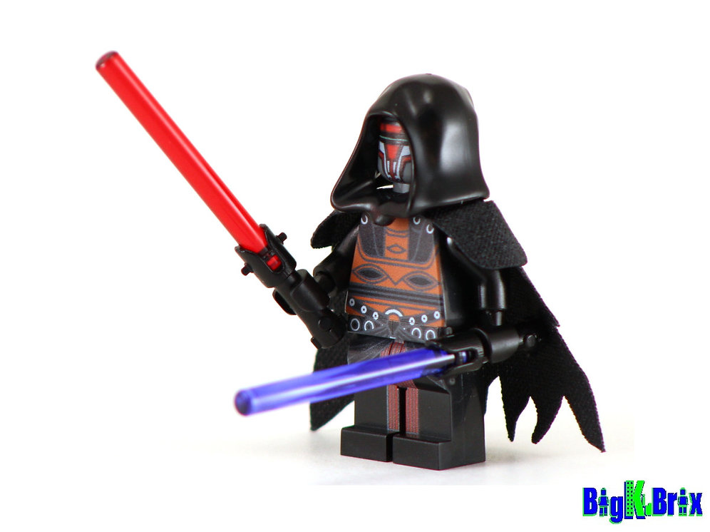 DARTH REVAN Custom Printed & Inspired Lego Star Wars Minifigure ...