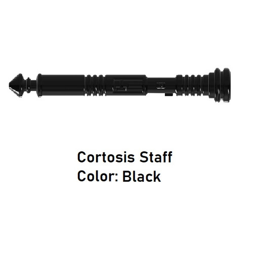 CORTOSIS STAFF Custom Minifig Weapon! Space Wars Morgukai warriors ...