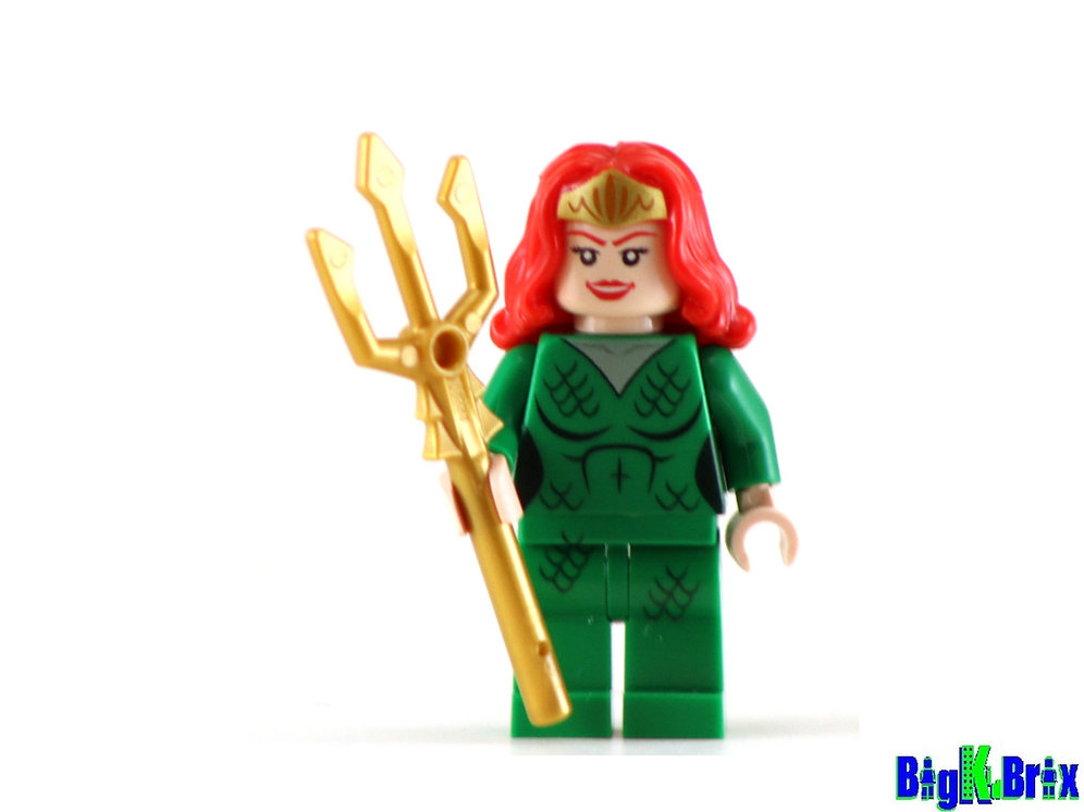 MERA Custom Printed on Lego Minifigure! DC | bigkidbrix