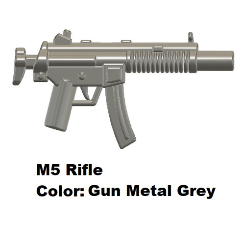 MP5 RIFLE Custom for Lego Minifigure! | bigkidbrix