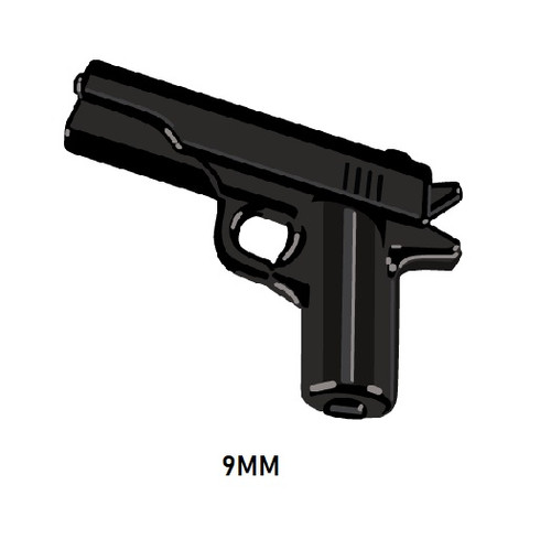 9 MM Minifig Weapon! | bigkidbrix