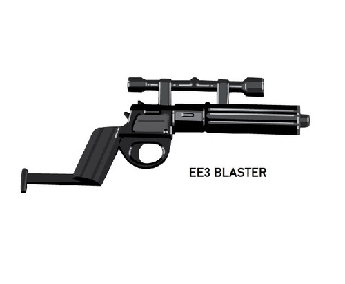 EE-3 Custom Blaster Rifle for Minifigs! | bigkidbrix