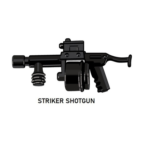 STRIKER SHOTGUN Minifig Weapon! | bigkidbrix