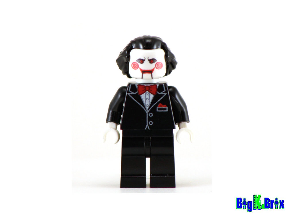 SAW Billy Custom Printed on Lego Minifigure! HORROR | bigkidbrix