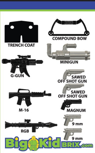 Punisher Weapons Pack | bigkidbrix