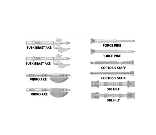 Royal Guard (METALLIC) Weapons Pack | bigkidbrix