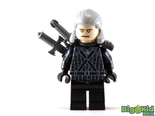 WITCHER Custom Printed on Lego Minifigure! The Witcher Game | bigkidbrix