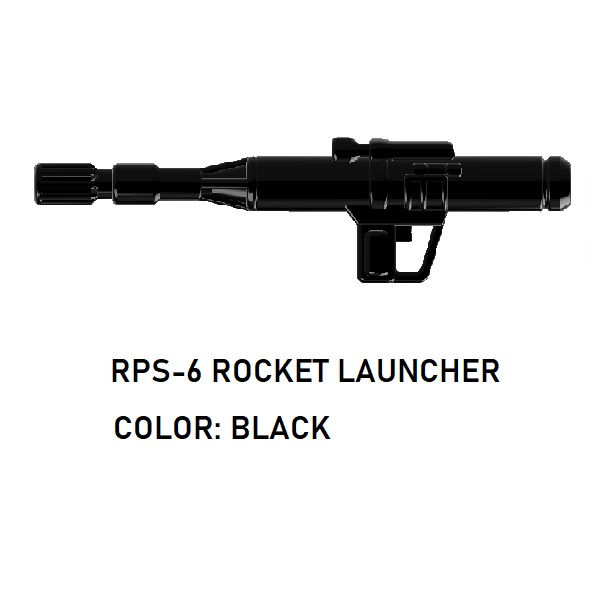 RPS-6 ROCKET LAUCHER for Lego Minifigure | bigkidbrix