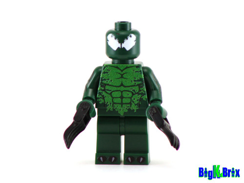 LASHER VENOM Symbiote Custom Printed & Inspired Lego Marvel Minifigure ...