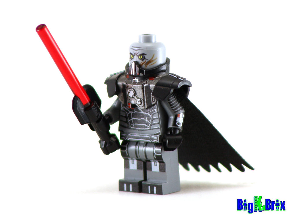 DARTH MALGUS Custom Printed on Lego Minifigure! Star Wars | bigkidbrix