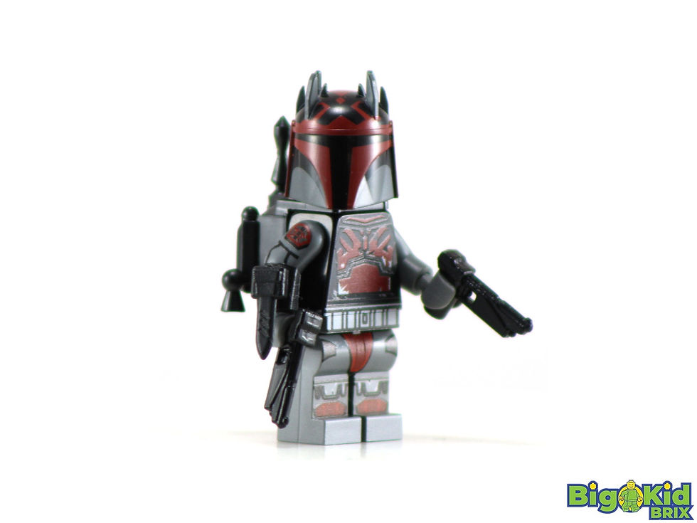 MAL SUPER COMMANDO MANDO Custom Printed Lego Minifigure! | bigkidbrix