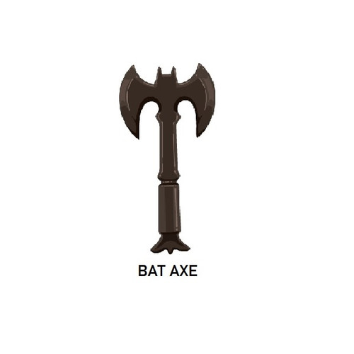 Batman Custom Bat Axe for Vigilante Bat Minifigs | bigkidbrix