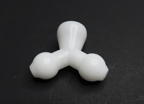 3/8" Plastic ball and socket armature 'Y' fitting | creaturesofnat