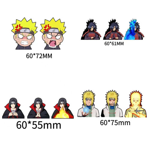Naruto Magic 3D Phone Sticker Waterproof | animeworld.co.nz
