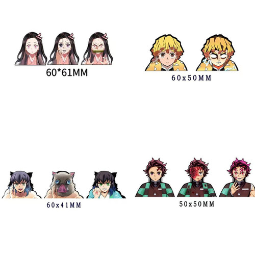 Demon Slayer Magic 3D Phone Sticker Waterproof | animeworld.co.nz