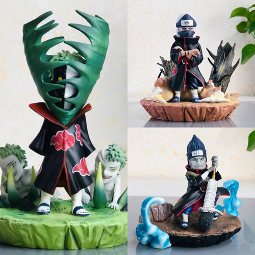 Naruto Hoshigaki Kisame/Zetsu/Kakuzu PVC | animeworld.co.nz