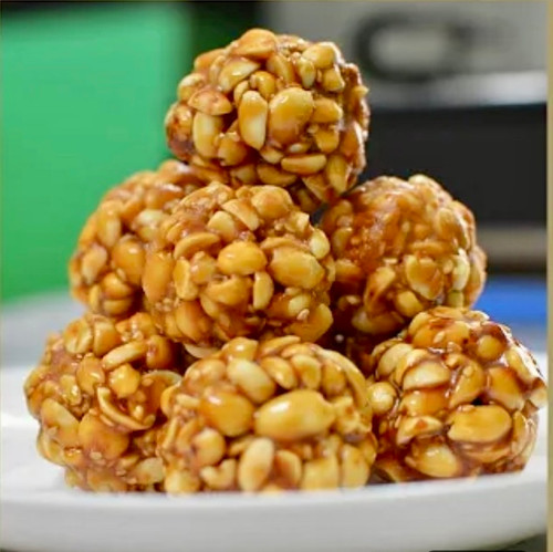 Shenga Unde (Peanut Ladoo) 20 pcs | Back2Basik