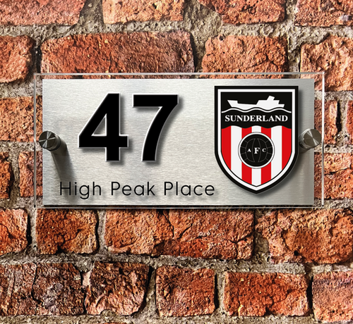 Sunderland old badge house sign | House Signs Direct