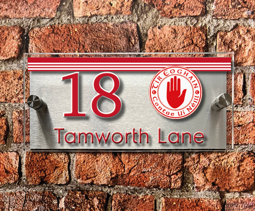 Tyrone GAA house sign | House Signs Direct