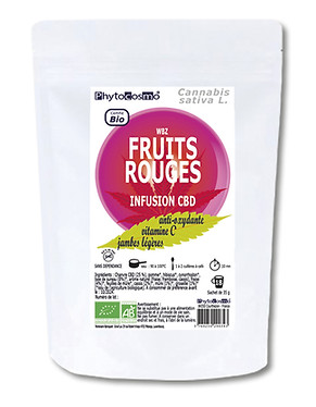 WBZ FRUITS ROUGES INFUSION CBD | PHYTOCOSMO