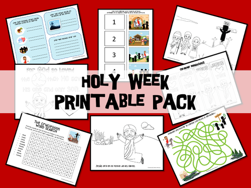 Holy Week Printable Pack | Little Seeds