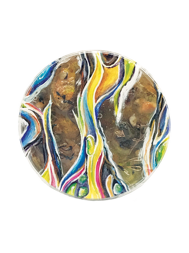 Crude oil expansion- A Sample of Our Oceans Original by Kyra Gibson | Tebbs