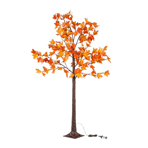 Fall Leaf Artificial Light Up Trees 4ft | aperfectbloom