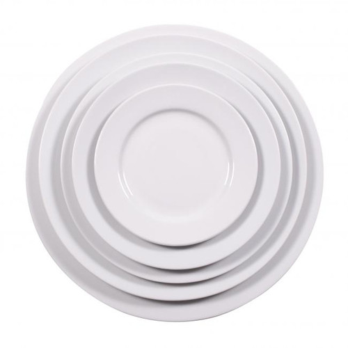 Classic White Round B&B Plate | 850 Event Rentals