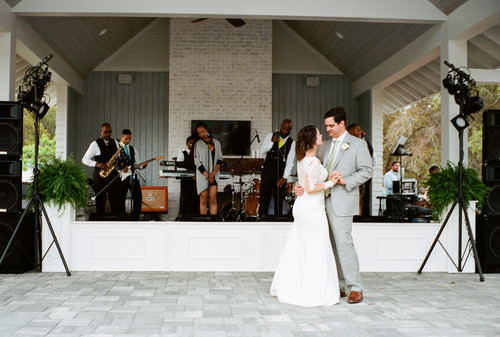 White Stage Surround | 850 Event Rentals