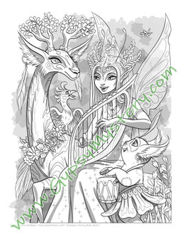 serenaiya coloring book