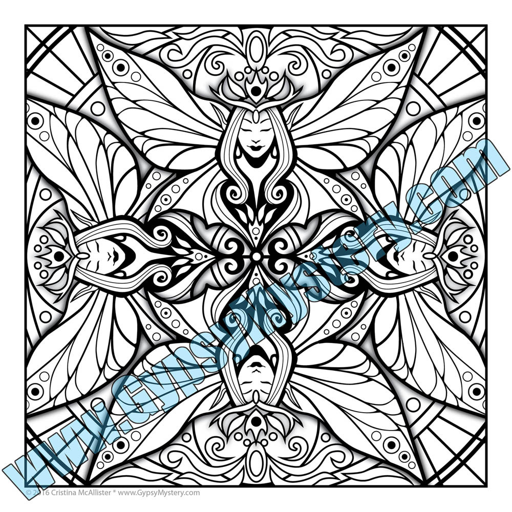 Mandala Carnival Coloring Pages